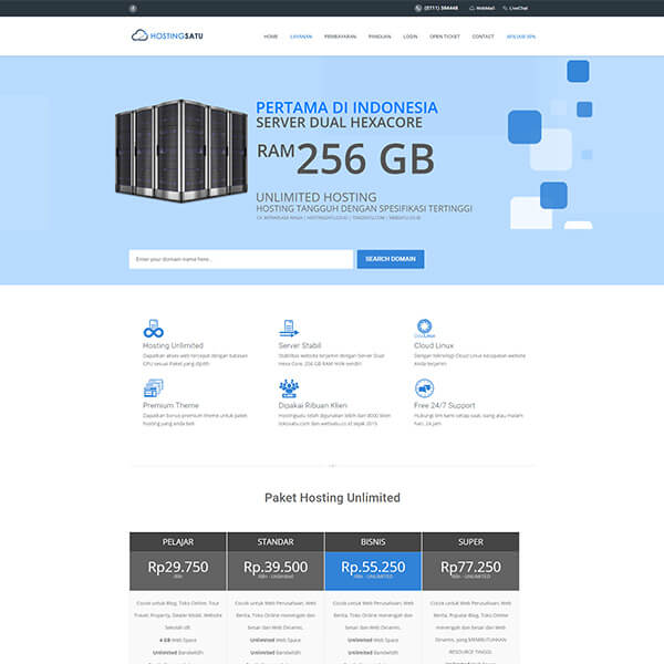 Review Hostingsatu - Riset 28 Layanan Web Hosting Terbaik Indonesia 2024